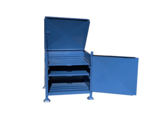 Stackable Steel Bins